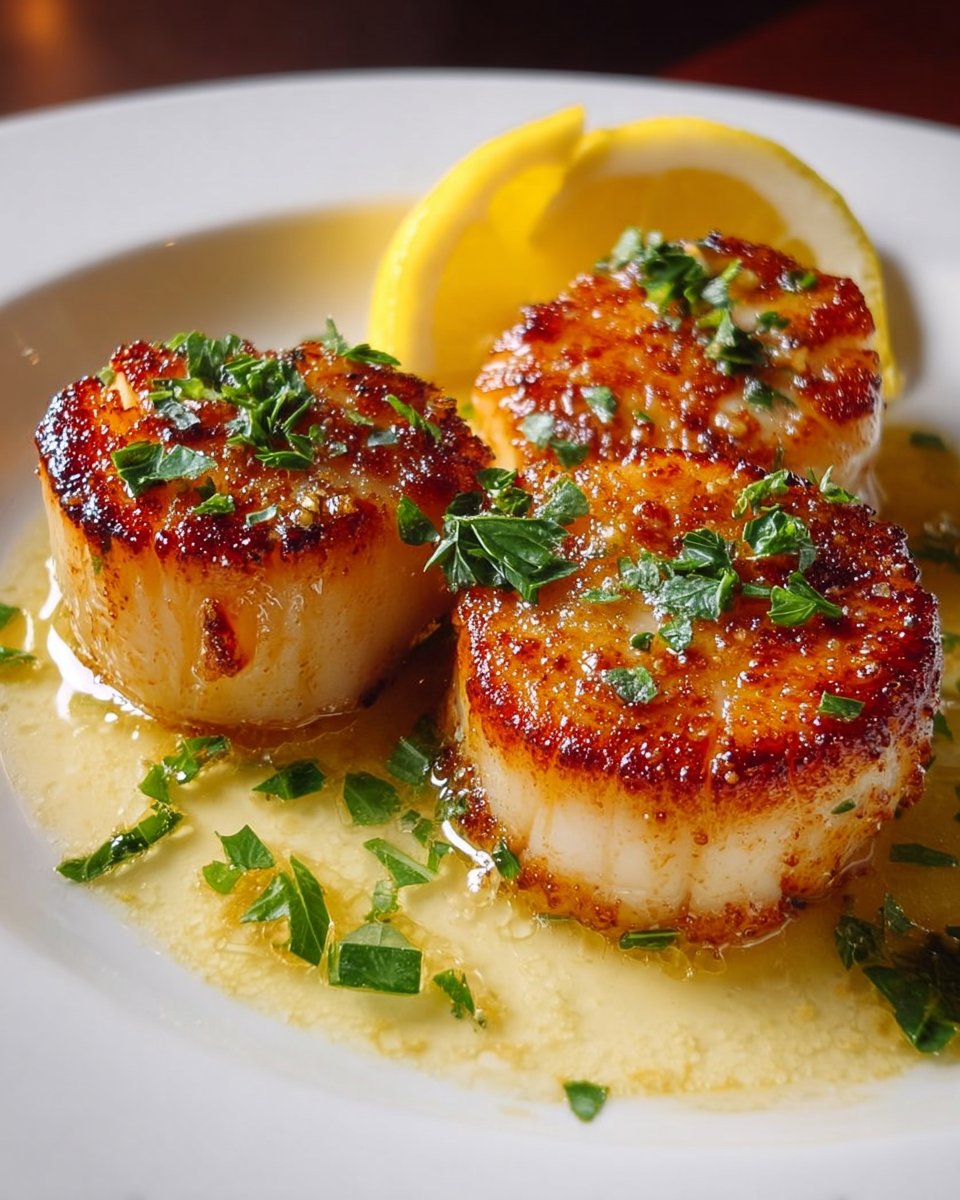 Pan-Seared Scallops